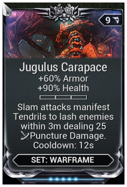 Jugulus Carapace - Drop sources and locations | Xbox | Warframe Market
